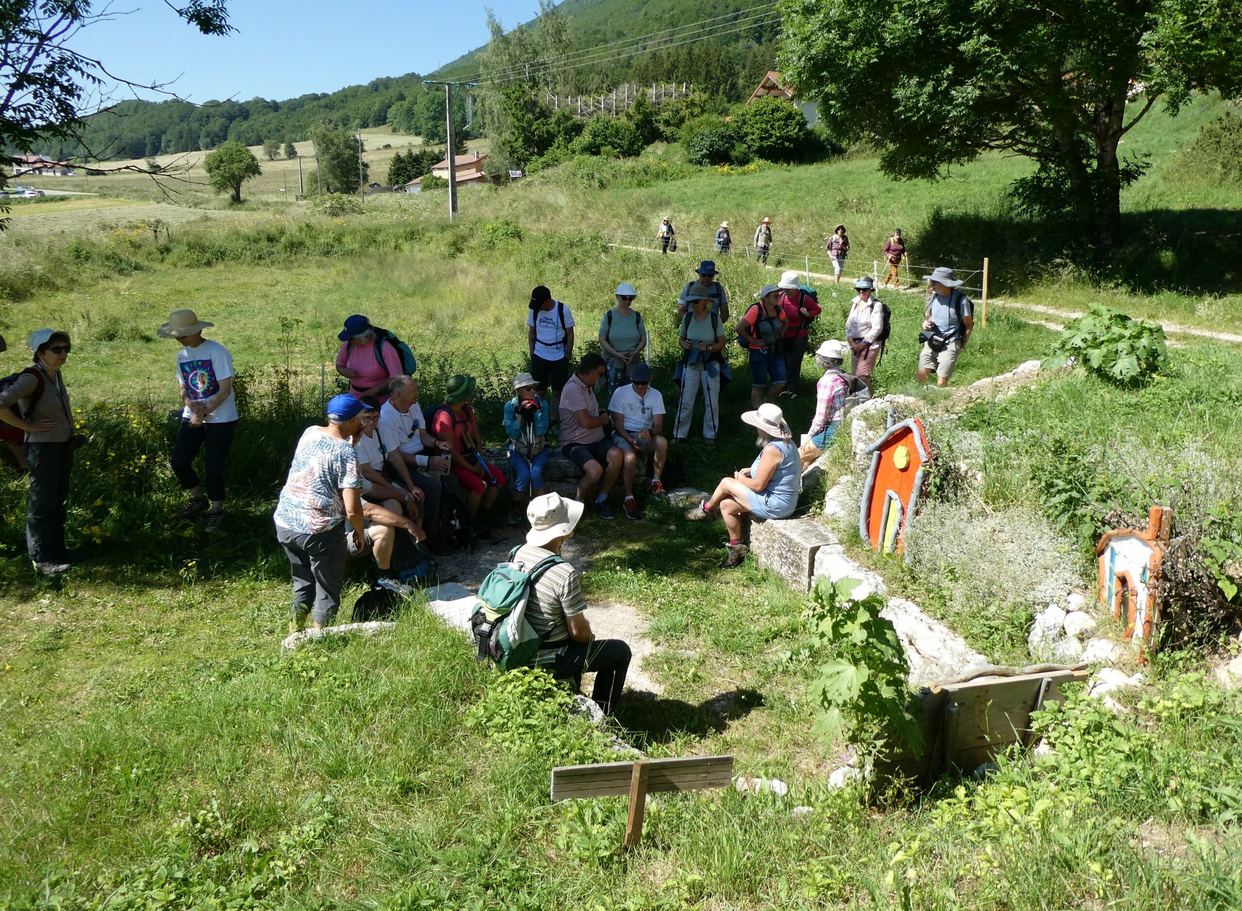 La marche commentée du 25 juin 2023 à Vassieux - Les amis de Léoncel